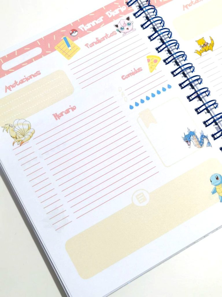 PREVENTA Planner Pokémon! – Cute Papelería